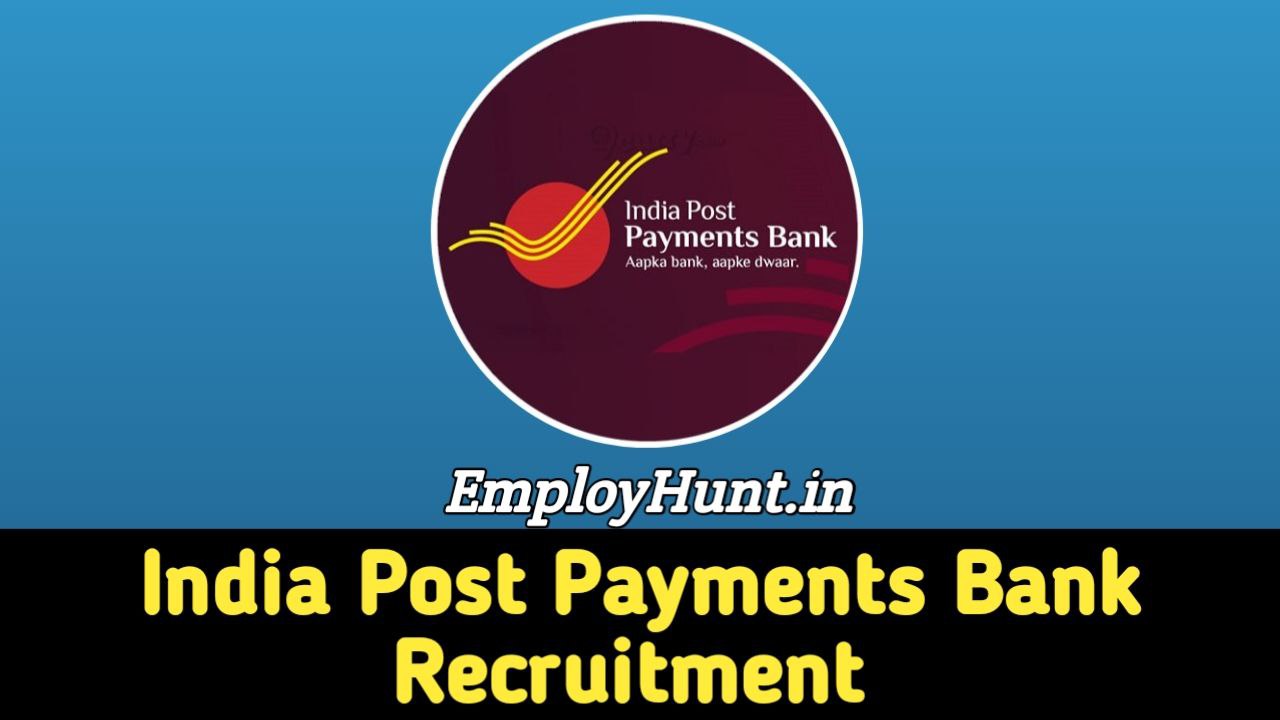 India Post Payments Bank Recruitment 2025 : 68 Specialist Officer ...